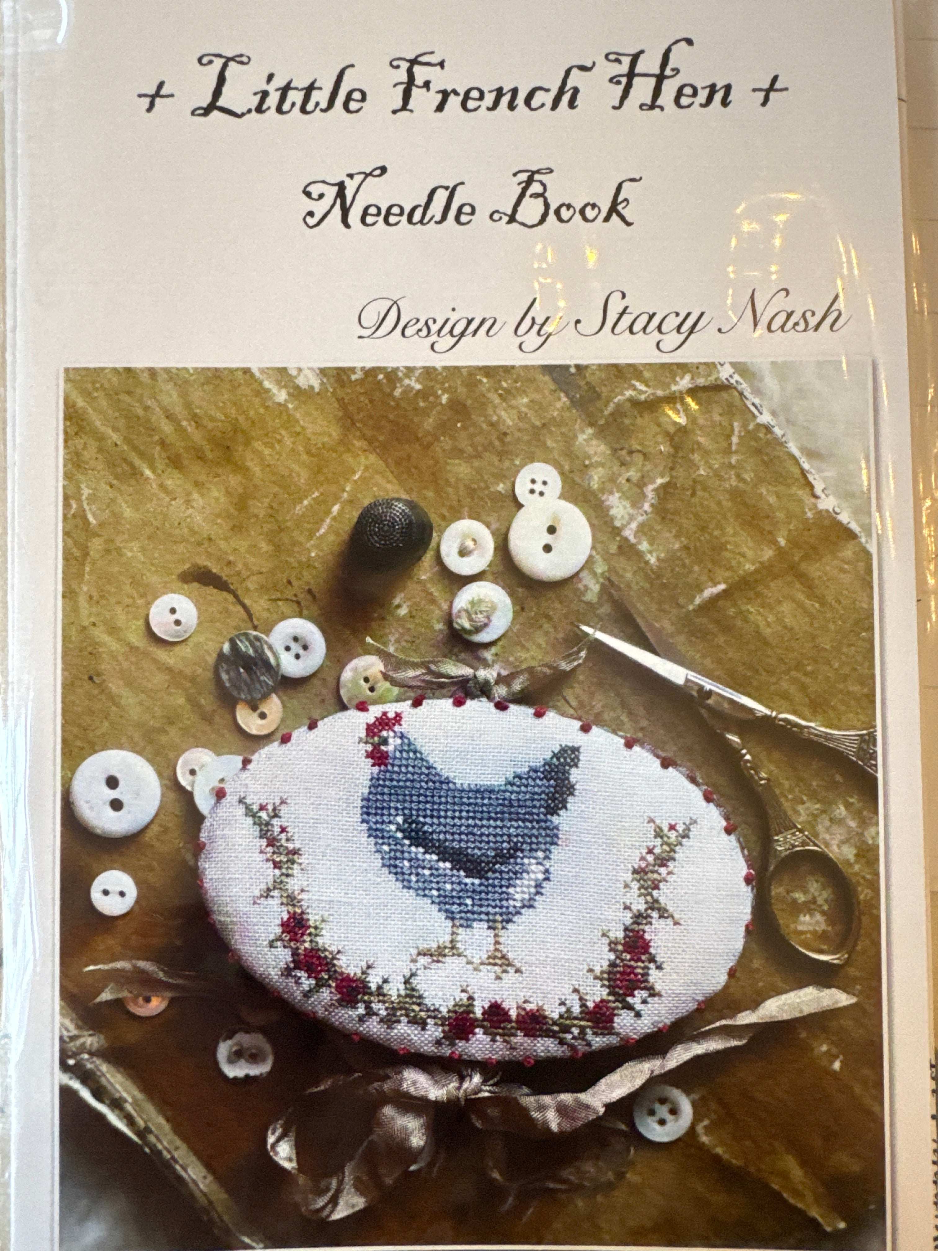 Little French Hen - Needle Book – Riverview Stitching
