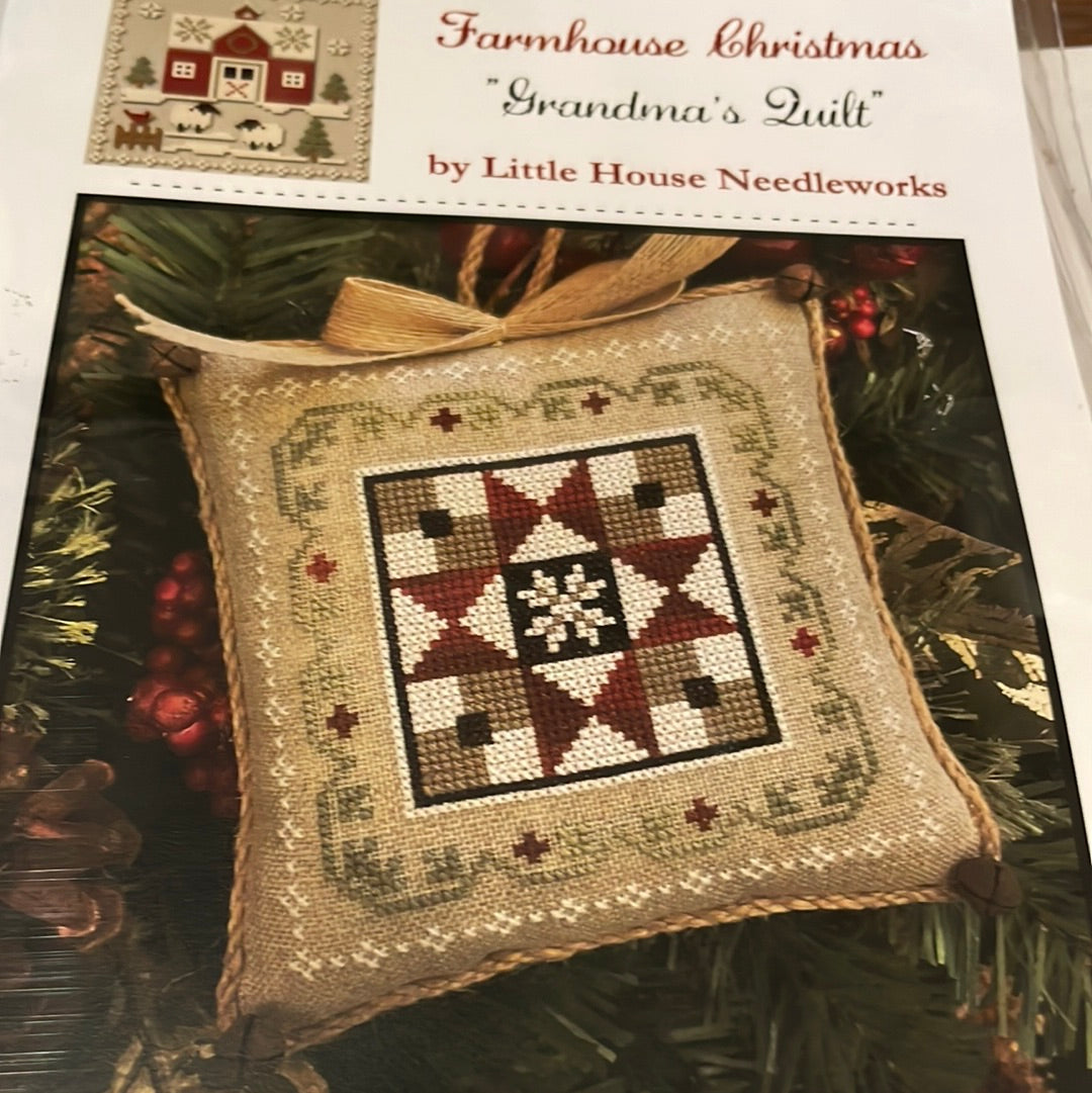 Farmhouse Christmas 5 - Grandma’s Quilt – Riverview Stitching