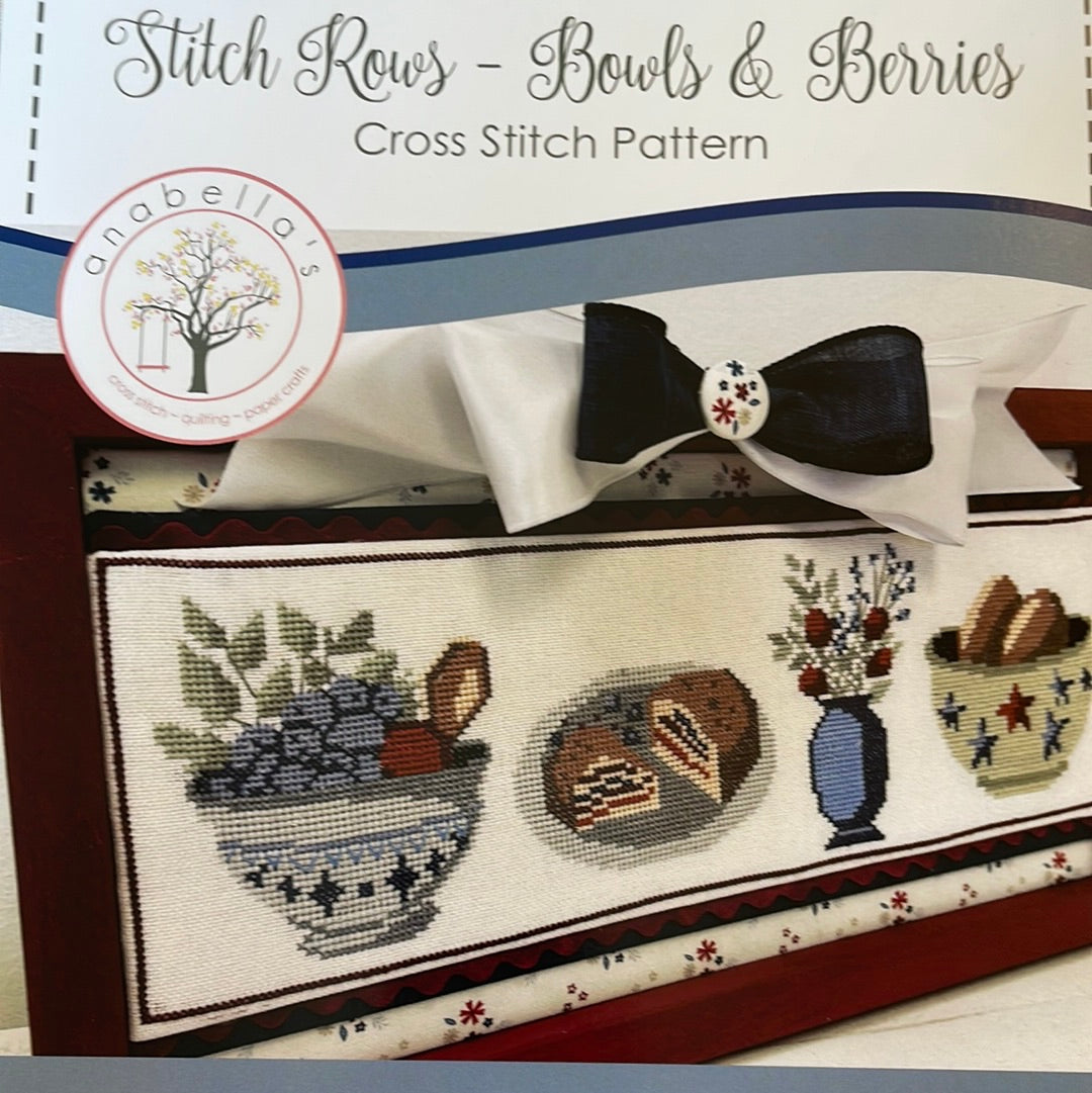 Stitch Rows Bowls & Berries – Riverview Stitching