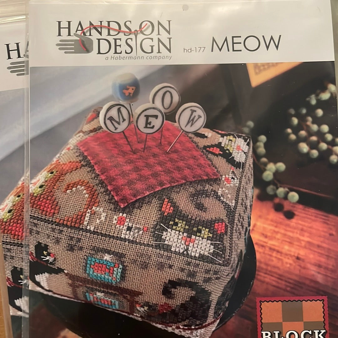 Block Party - Meow – Riverview Stitching