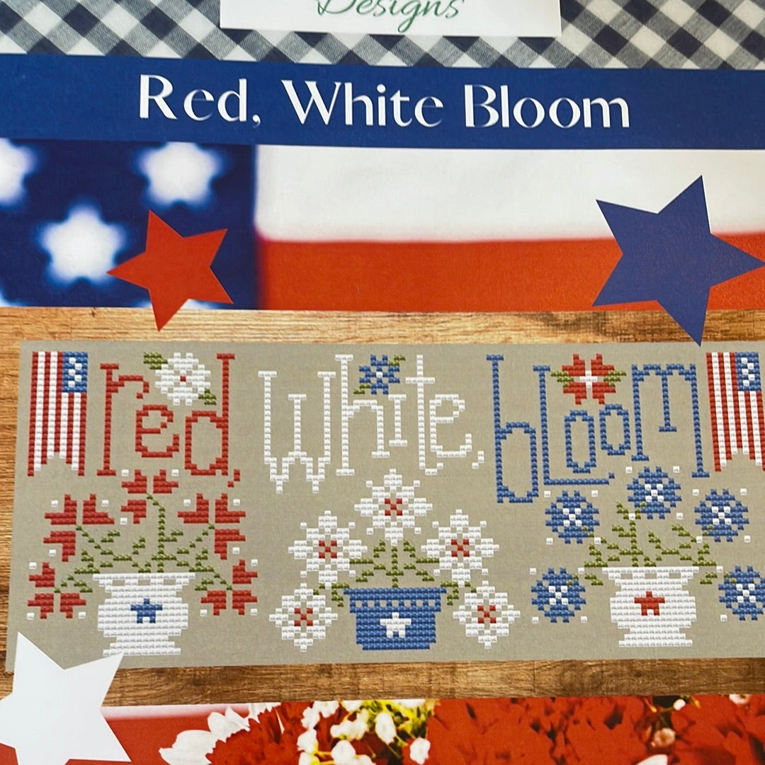 Red White Bloom – Riverview Stitching