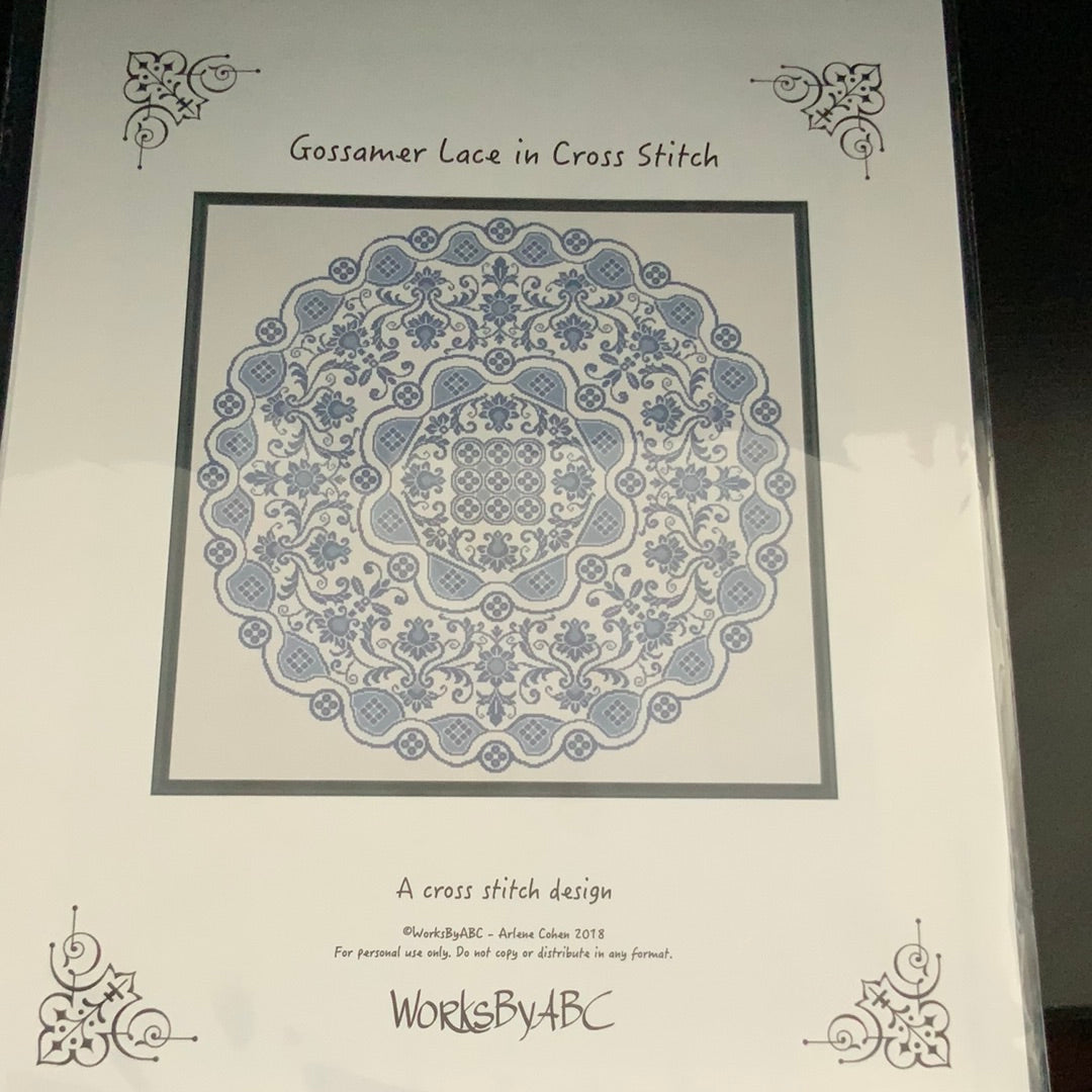 Gossamer Lace in Cross Stitch – Riverview Stitching