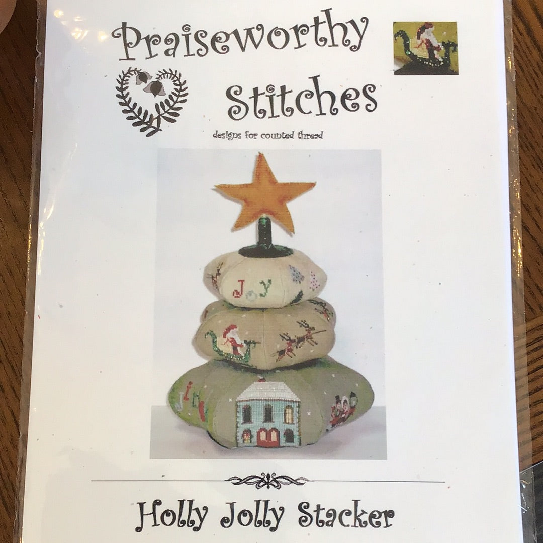 Holly Jolly Stacker – Riverview Stitching