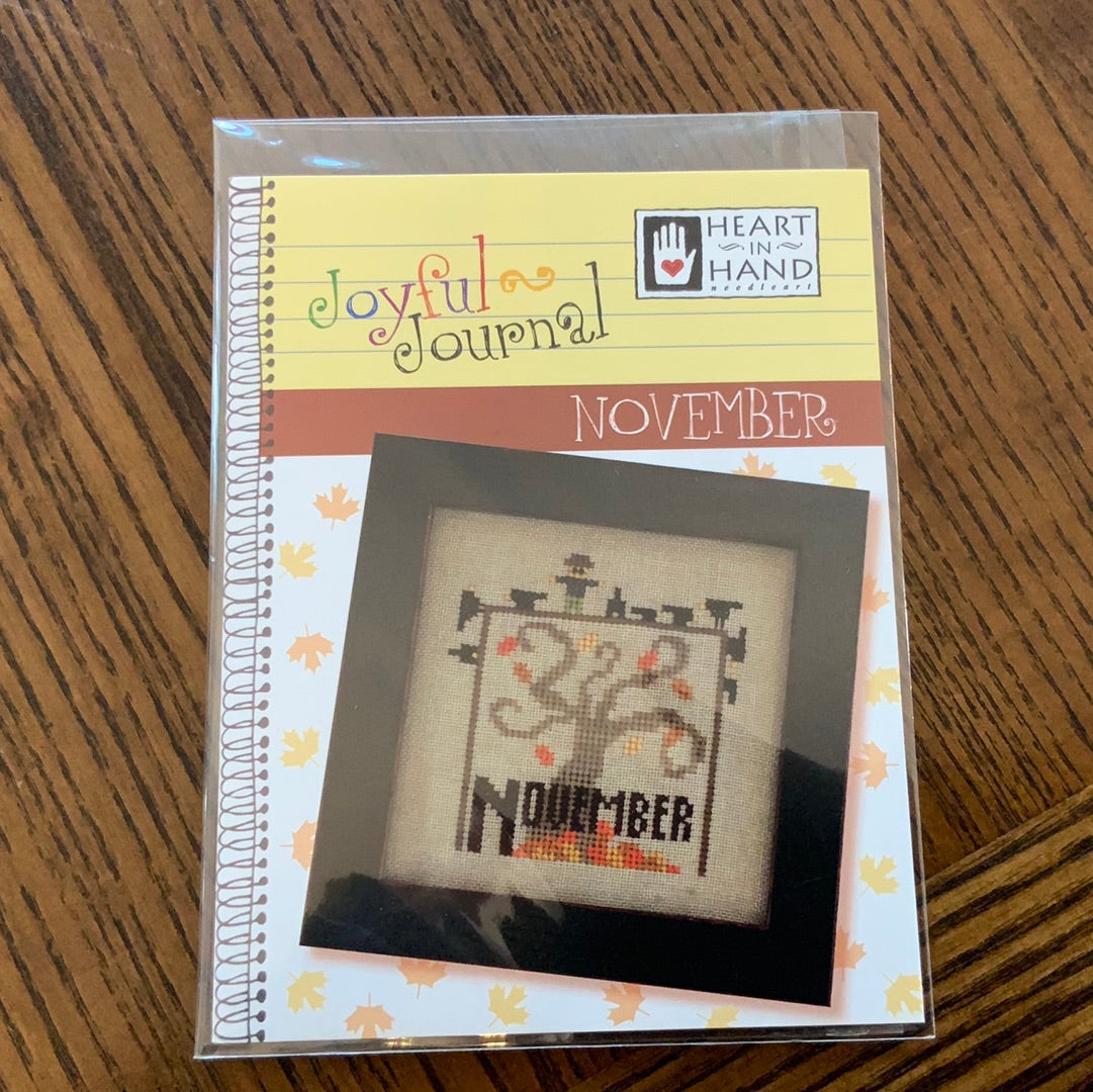 Joyful Journal: November – Riverview Stitching
