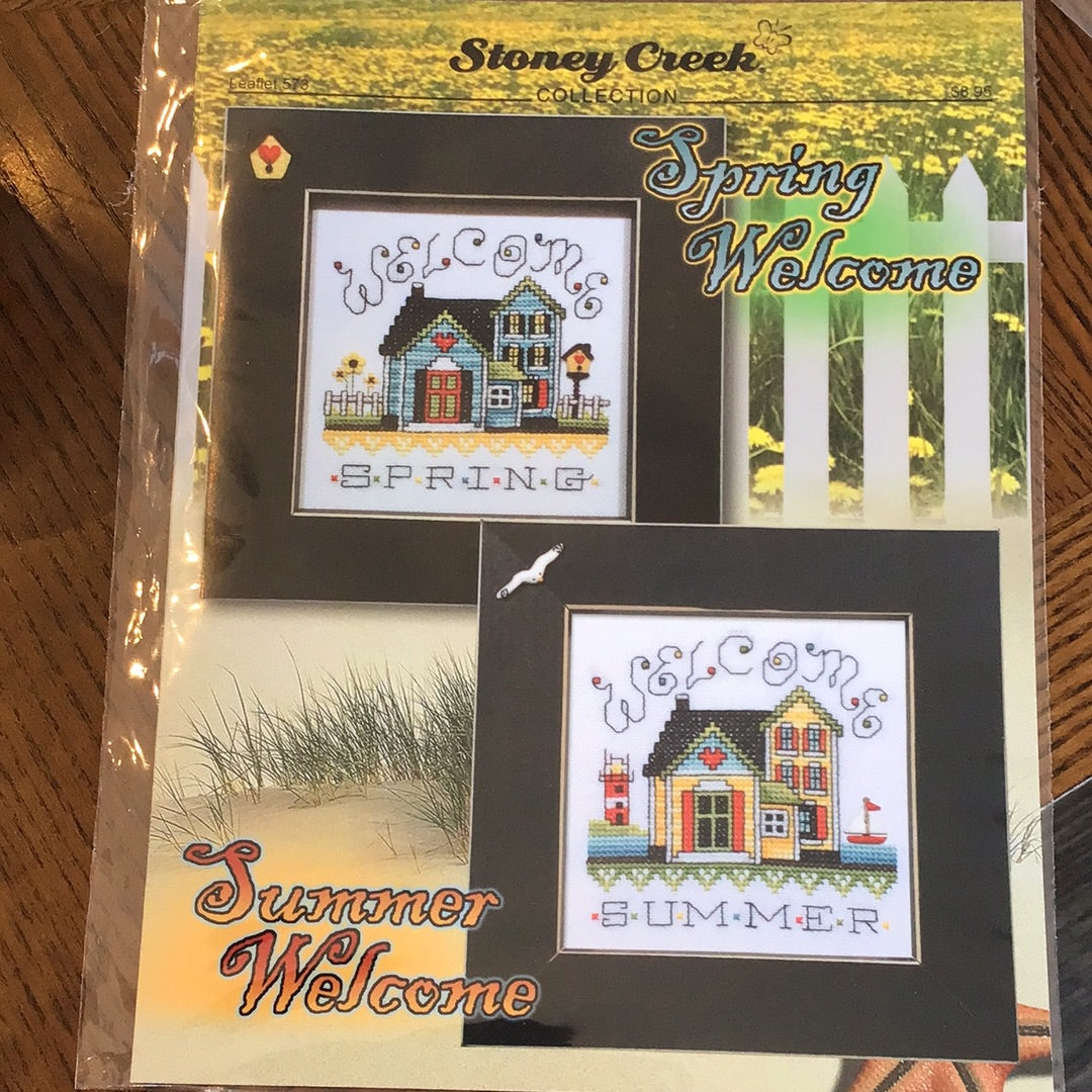 Spring Welcome – Riverview Stitching