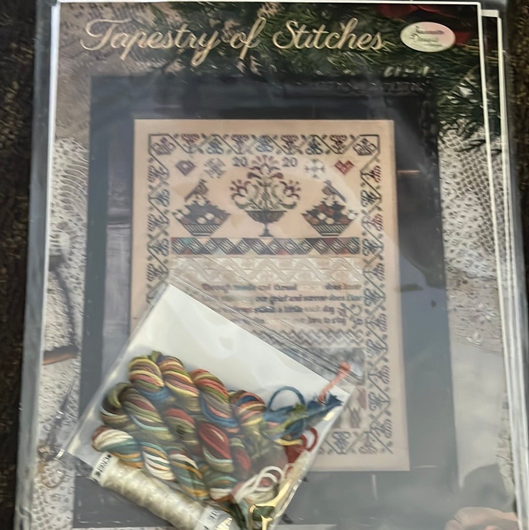 Tapestry of Stitches w/embellished pack – Riverview Stitching