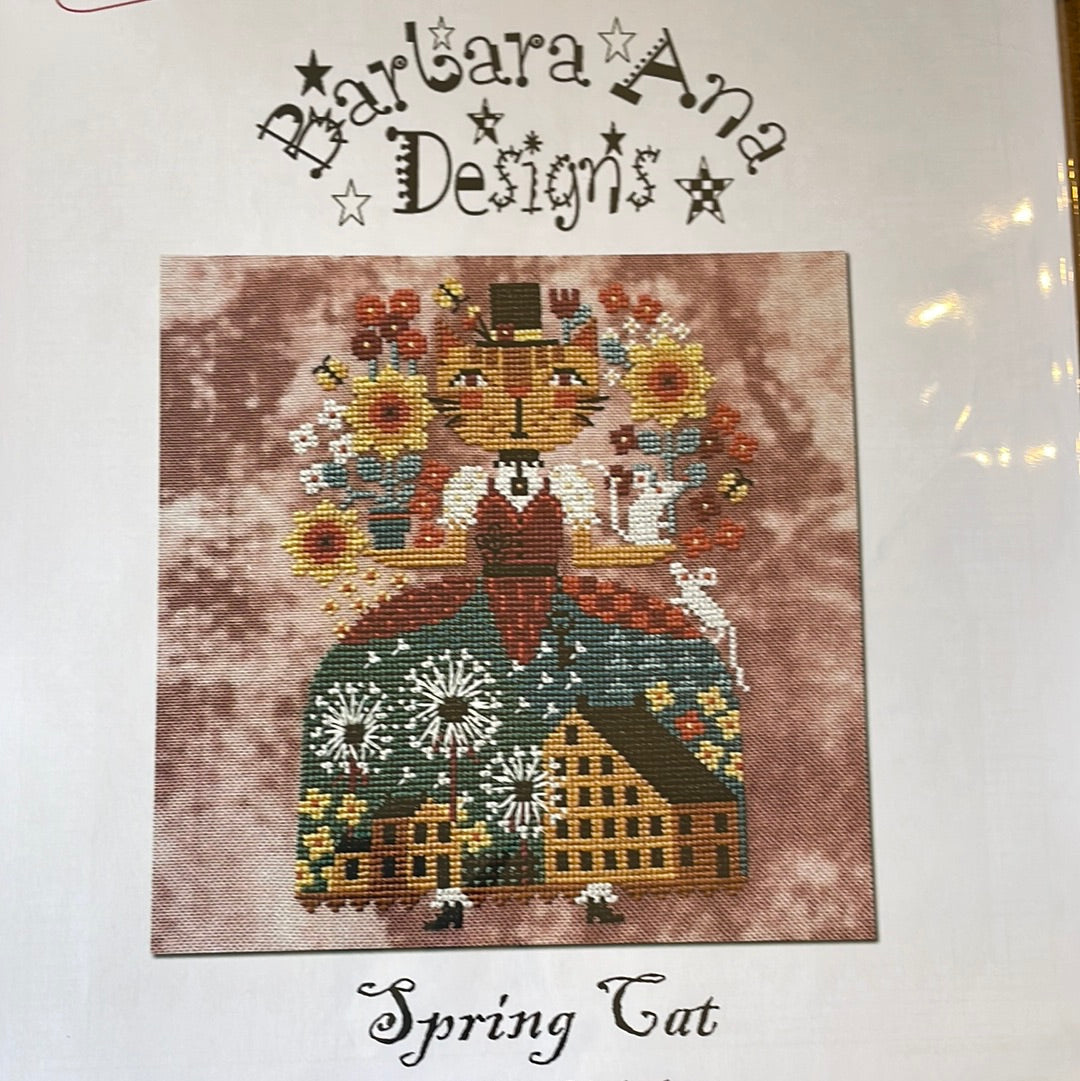 Spring Cat – Riverview Stitching