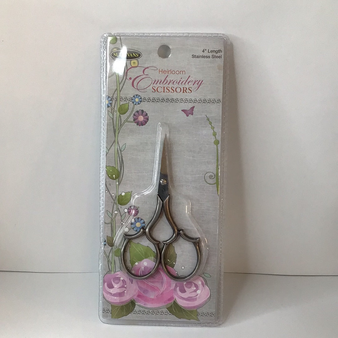 Sullivan Heirloom Embroidery Scissors – Riverview Stitching