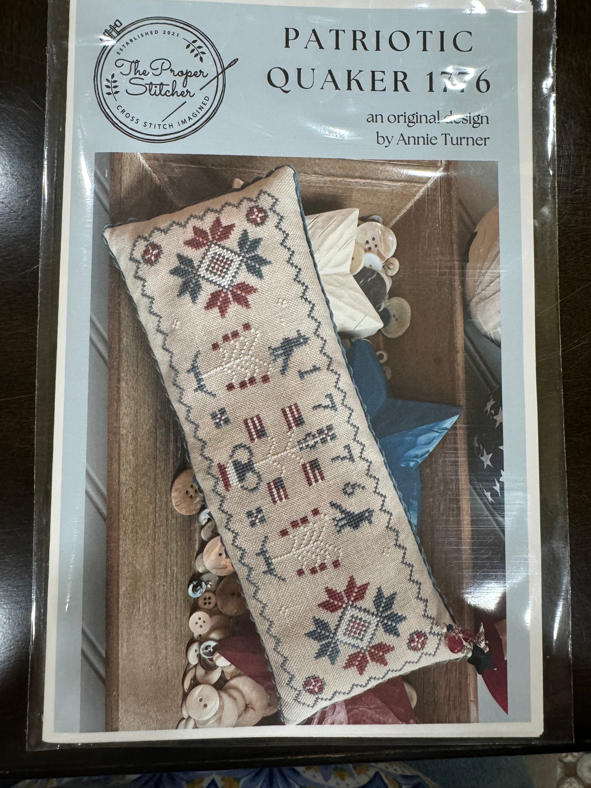 Patriotic Quaker – Riverview Stitching