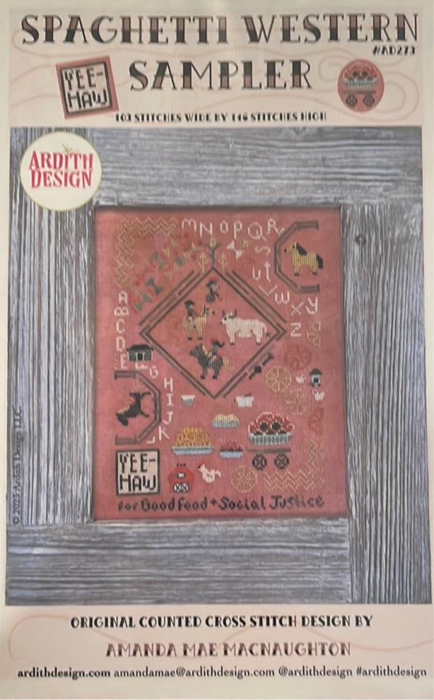 Spaghetti Western Sampler – Riverview Stitching