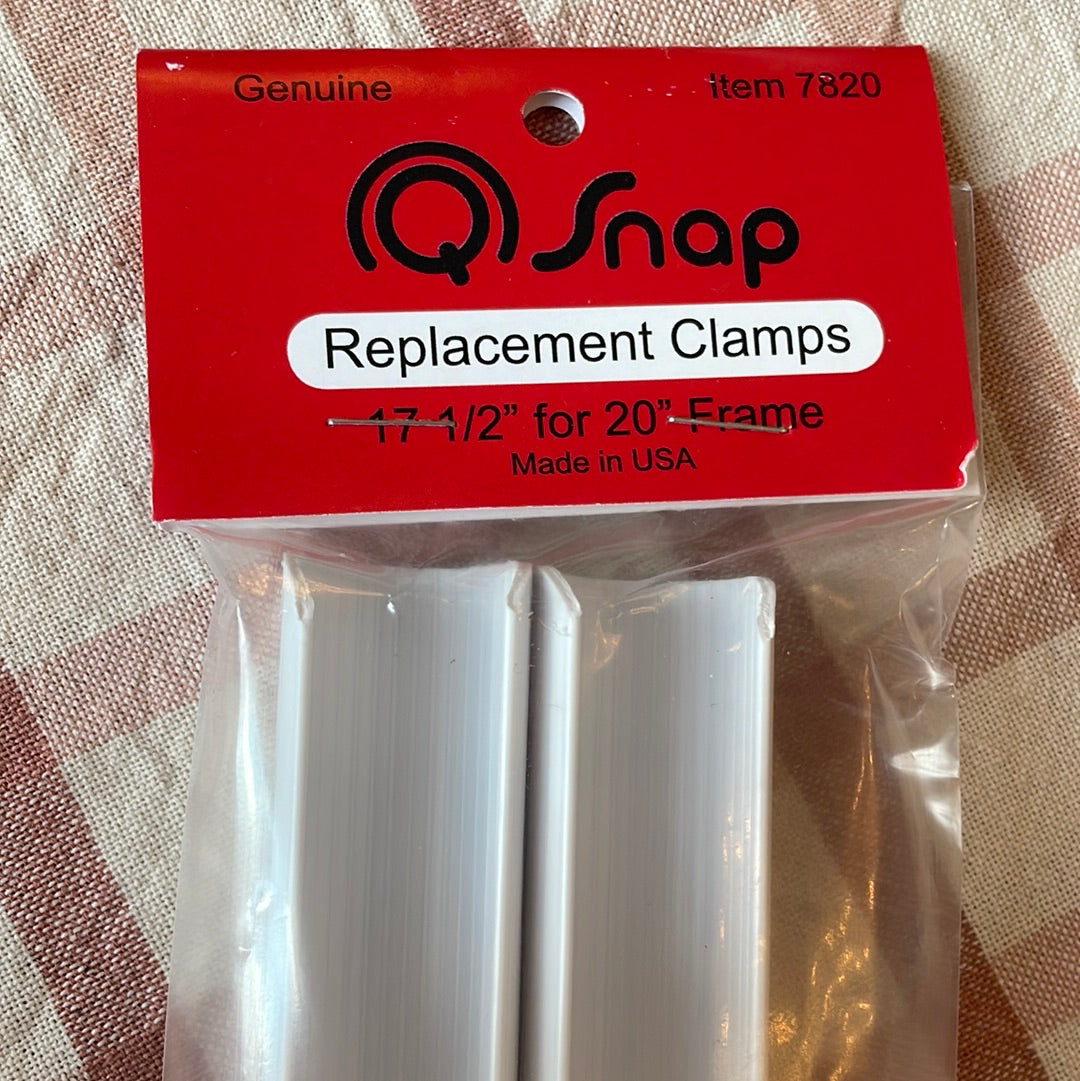 17 1/2 " Q-Snap Spare Clamp for a 20” frame – Riverview Stitching