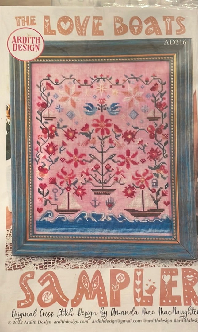 The Love Boats Sampler – Riverview Stitching