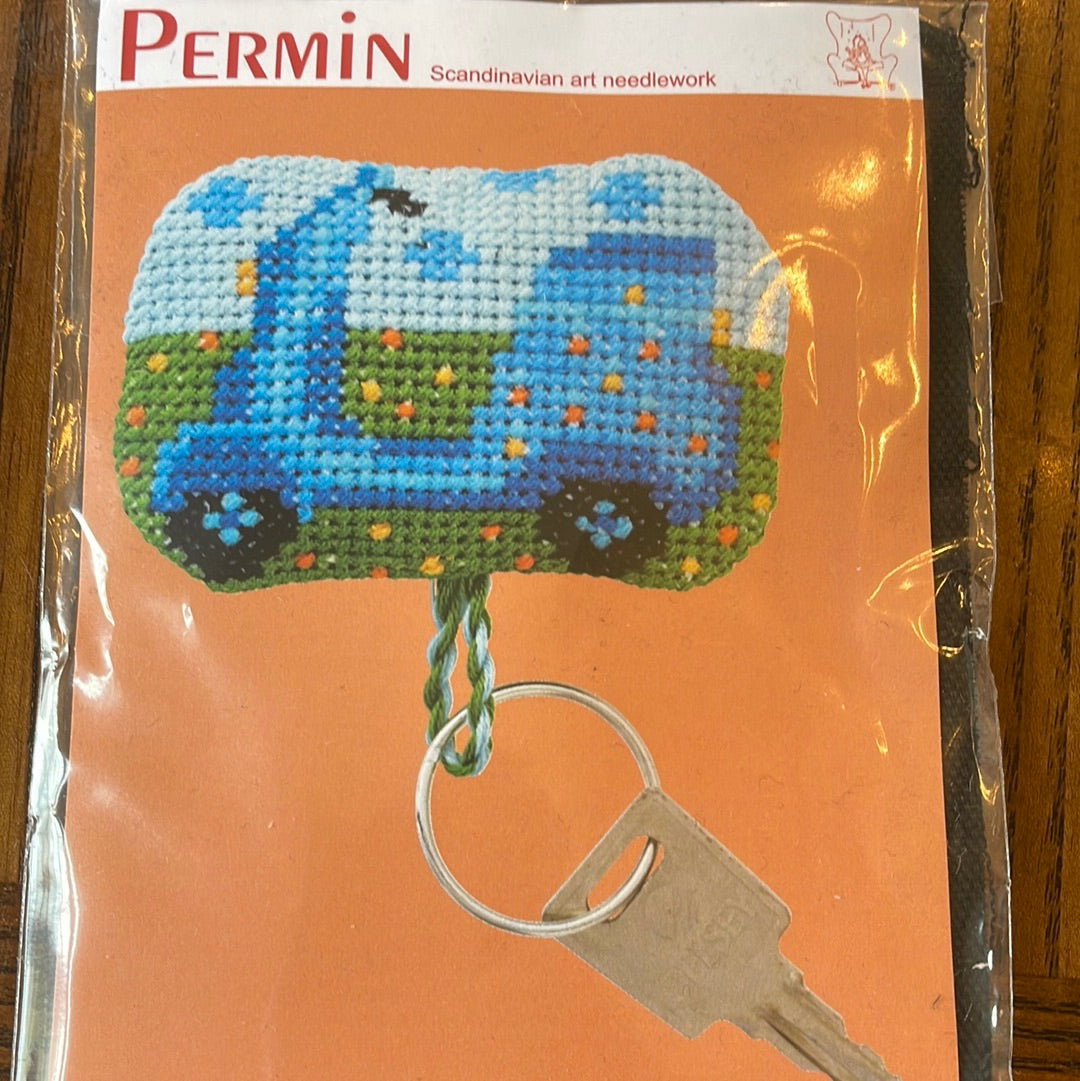 Permin, Scooter - Key Ring – Riverview Stitching