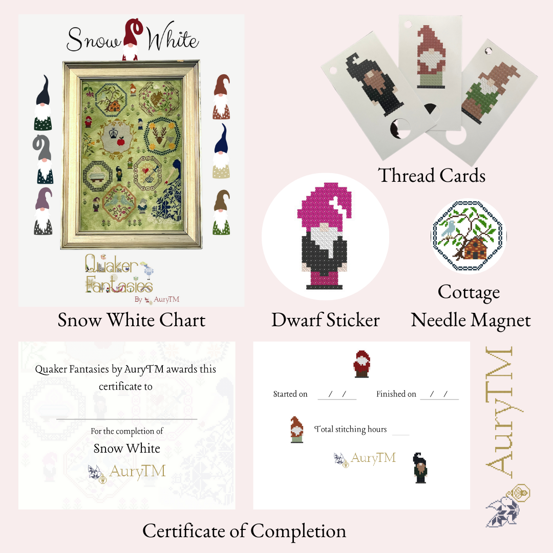 Snow White Kit – Riverview Stitching
