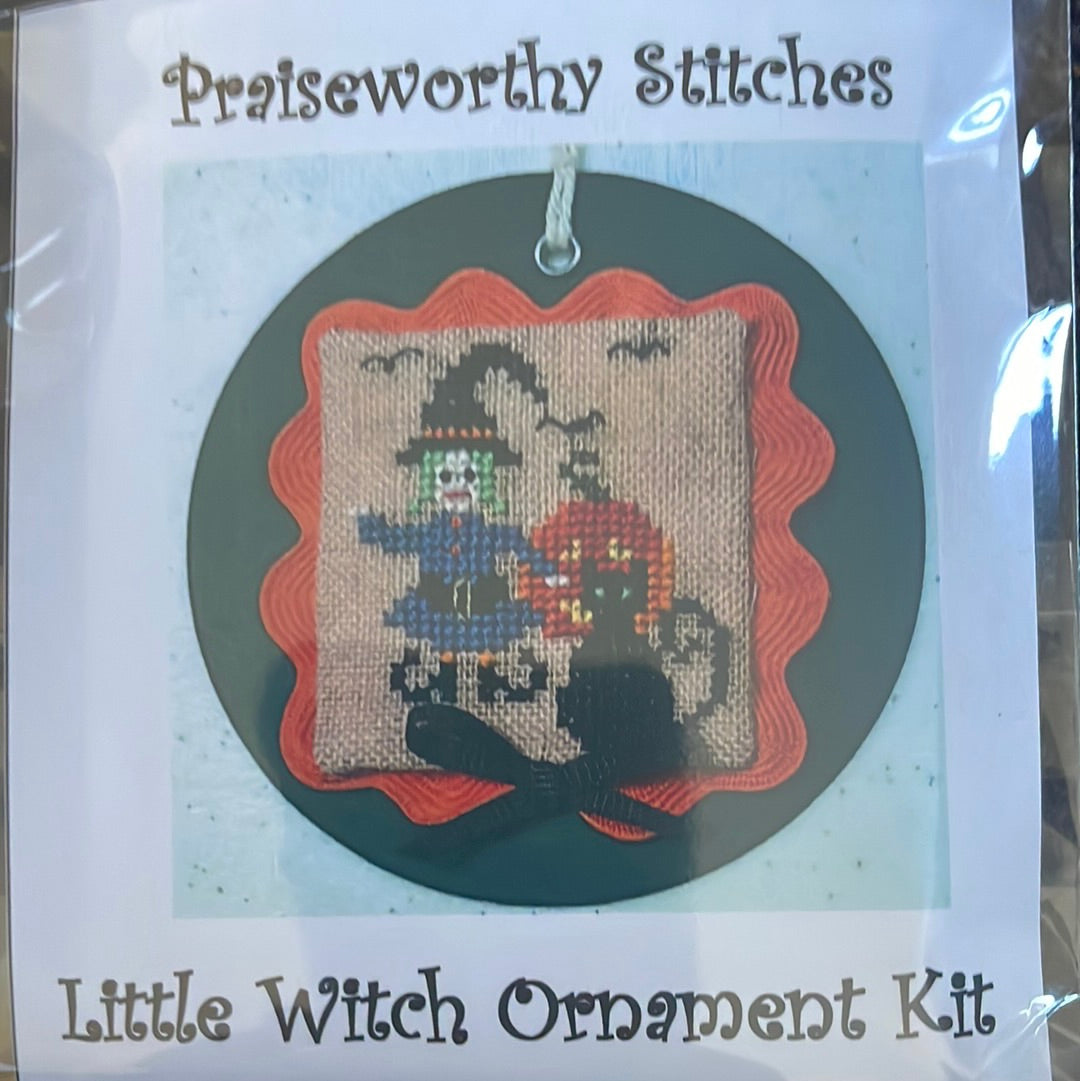 Little Witch Ornament kit – Riverview Stitching