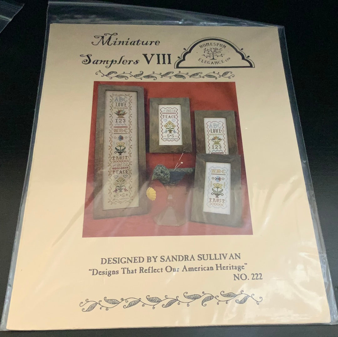 Miniature Samplers VIII – Riverview Stitching