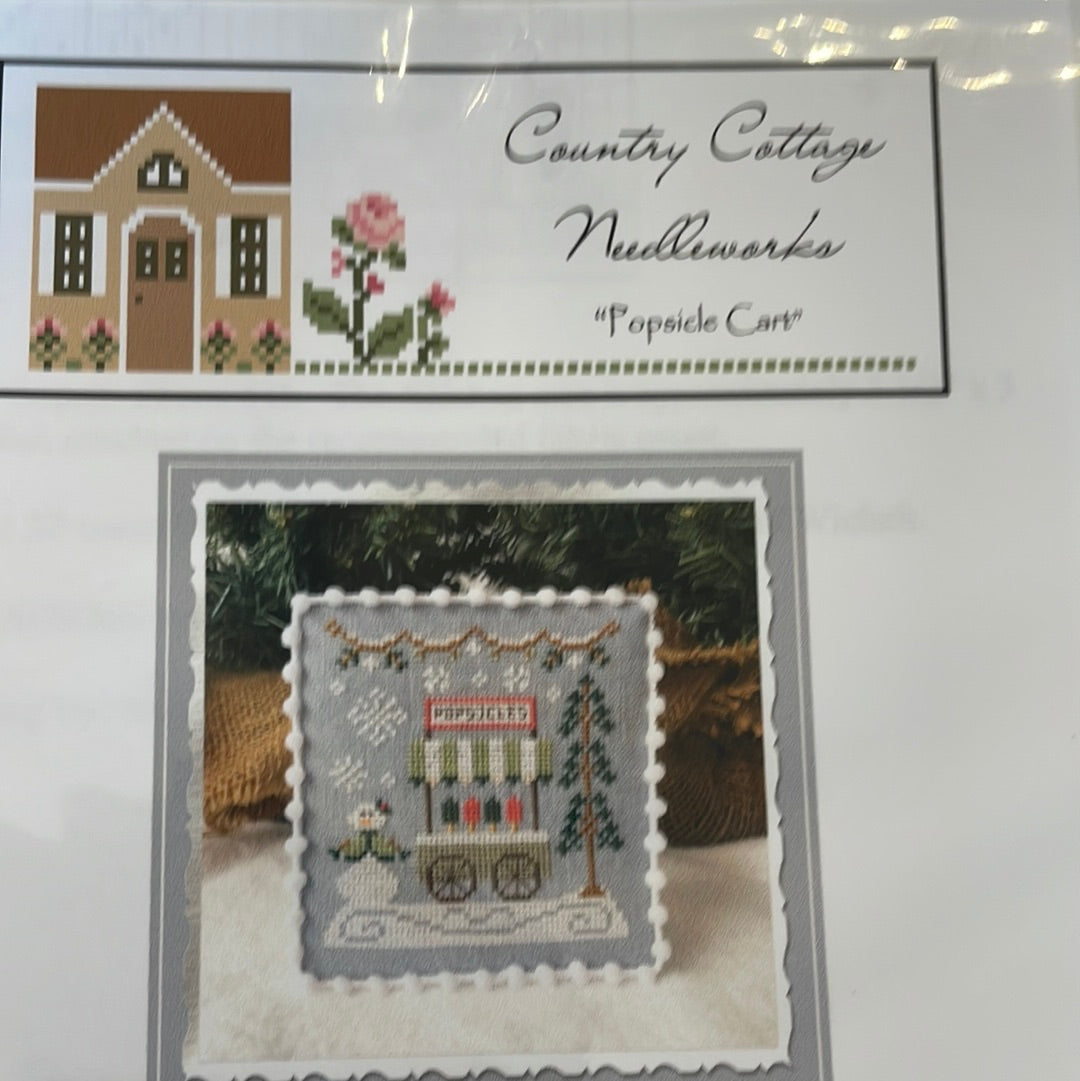 Popsicle Cart - Snow Village – Riverview Stitching