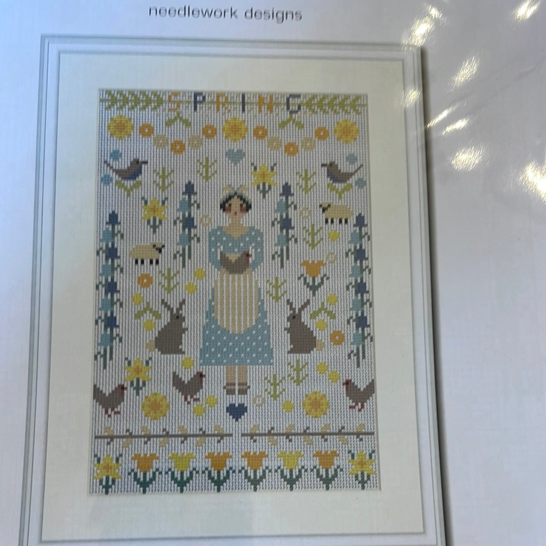 Spring Mini Sampler – Riverview Stitching