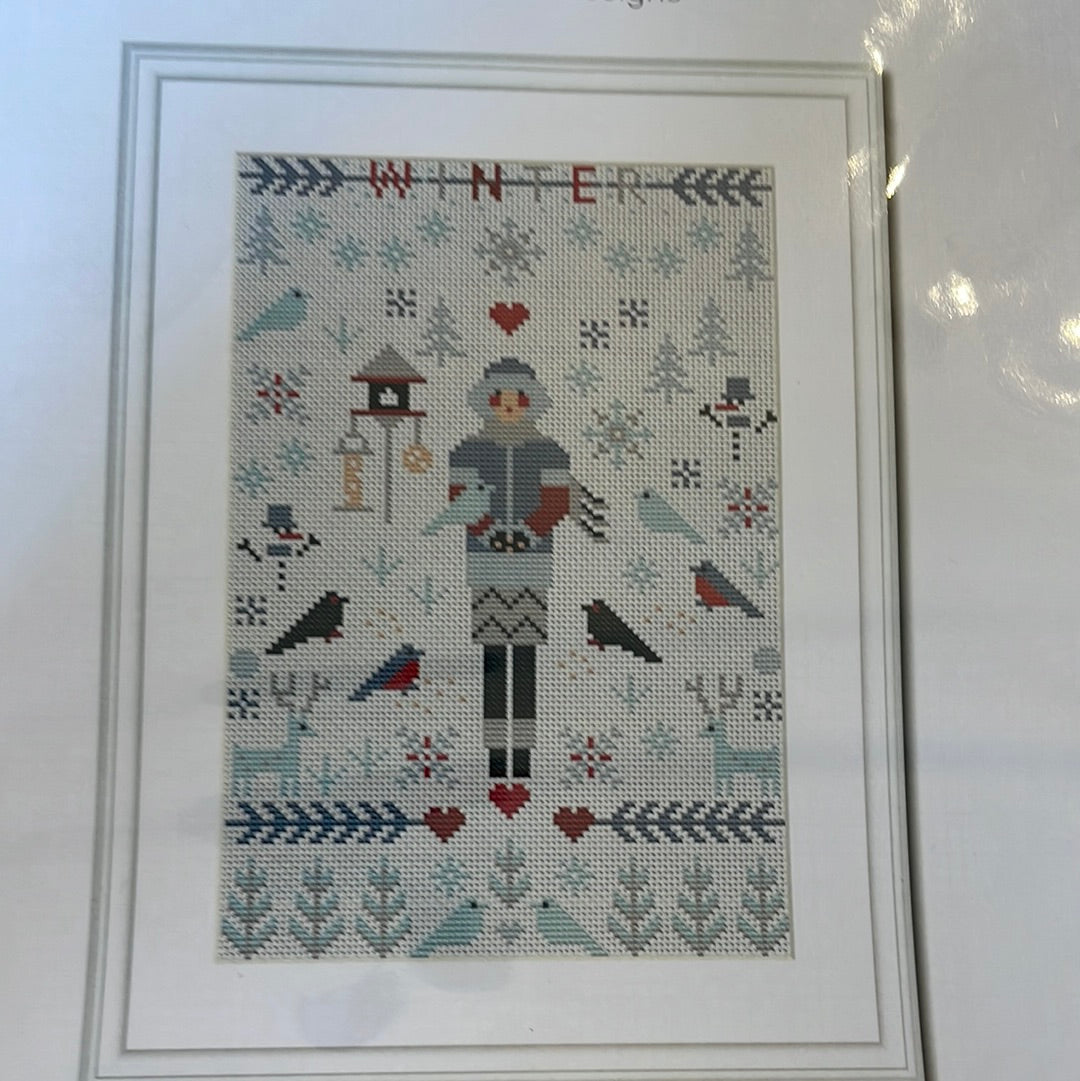 Winter Mini Sampler – Riverview Stitching