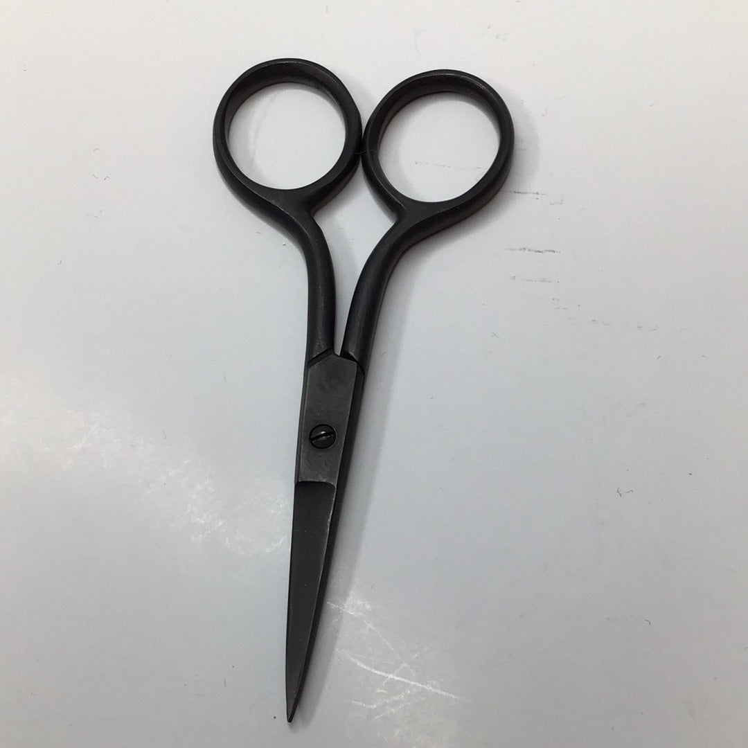 Matte black scissors – Riverview Stitching