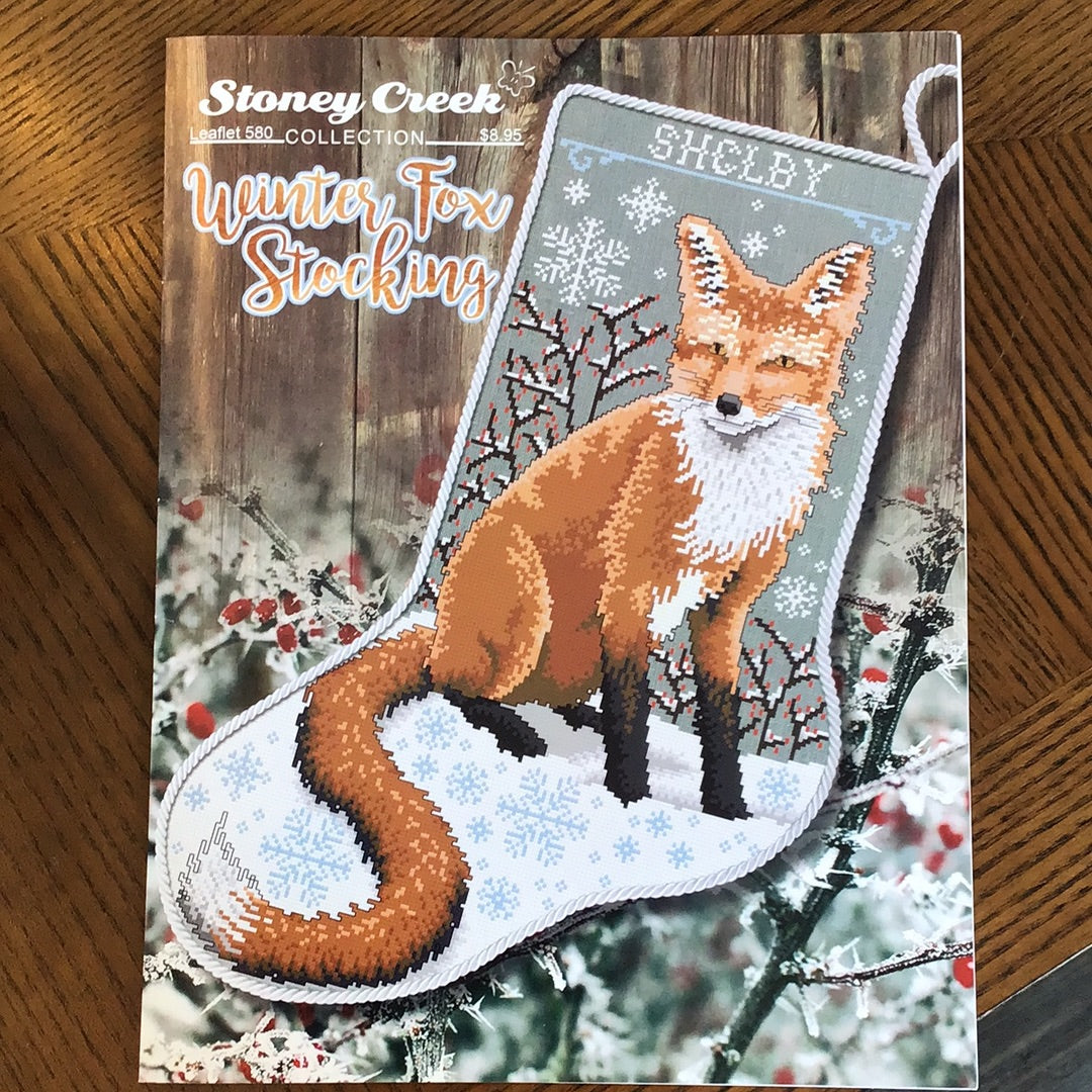 Winter Fox Stocking – Riverview Stitching